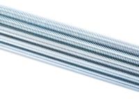 China DIN975 White Zinc Plated M5 Full Threaded Bolt for sale