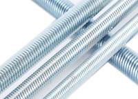 China DIN975 White Zinc Plated M5 Full Threaded Bolt for sale