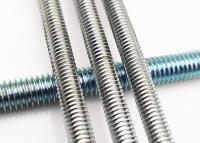 China Fasteners Grade 4.8 Blue Zinc Plated M5 Full Threaded Round Bar for sale