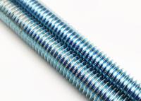 China Fasteners Grade 4.8 Blue Zinc Plated M5 Full Threaded Round Bar for sale