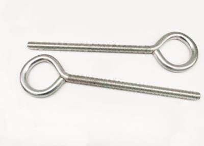 China DIN standard zinc plated Full Thread Eye Lifting Bolt Carbon Steel M14 for sale