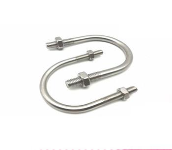 China Carbon Steel Yellow Zinc Plated M72 U Shaped Bolt for sale