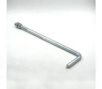 China Galvanized T Type Iron M100 Foundation Bolt for sale