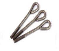 China J / L / / I Type Foundation Anchor Bolts With Hot Dip Galvanized Carbon Steel for sale
