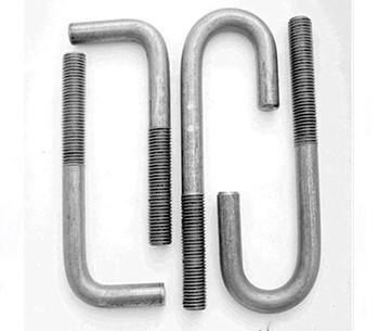 China J / L / / I Type Foundation Anchor Bolts With Hot Dip Galvanized Carbon Steel for sale