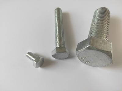 China M12 Thread 130mm Din 933 Grade 8.8 Hex Head Bolts for sale
