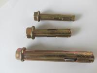 China Flange Nut Head Grade 5.8 M10 Sleeve Anchor Bolts concrete sleeve anchor bolts hex head anchor bolts for sale
