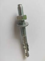 China M10*120mm Wedge Anchor Bolt Carbon Steel Zinc Plated for sale