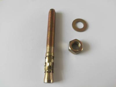 China Grade 4.8 Zinc Plated M12x100 Wedge Anchor Bolts for sale