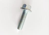 China Zinc Plated Carbon Steel Metric Flange Hex Bolt 6*10 for sale