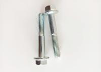 China Zinc Plated Carbon Steel Metric Flange Hex Bolt 6*10 for sale