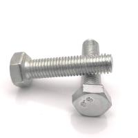 China Din Asme Standard Stainless Steel Hex Bolt Full Thread Half Thread for sale