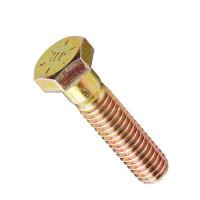 China Din933 Din931 Hexagon Bolts With Flange 16mm - 70mm Grade 10.9 for sale