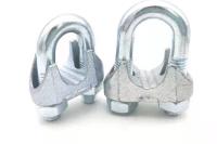 China Din741 Metal Rope Clip Cast Iron With U Bolt Zinc 6mm for sale