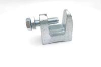 China Zinc Plated M10 Beam Clamp Carbon Steel 4.8 Grade for sale