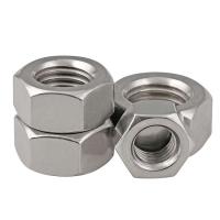 China high quality Stainless steel DIN934 hexagon nuts factory price fasteners for sale