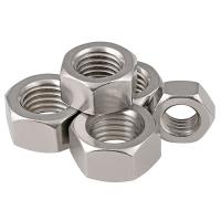 China high quality Stainless steel DIN934 hexagon nuts factory price fasteners for sale