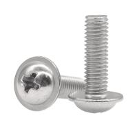 China Zinc Plated Din 967 M6 Cross Recessed Pan Head Screw With Collar for sale