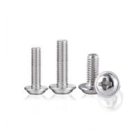 China Zinc Plated Din 967 M6 Cross Recessed Pan Head Screw With Collar for sale
