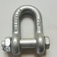 China Marine Rigging Galvanized Zinc Plated Anchor Dee Shackle factory price fasteners for sale