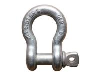 China Marine Rigging Galvanized Zinc Plated Anchor Dee Shackle factory price fasteners for sale