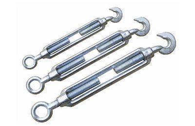 China Din 1480 Turnbuckle Bolt Fasteners White Zinc Plated Galvanized for sale