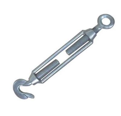 China Hardware Din 1480 Turnbuckle Rigging Tool Electrogalvanizing Hot Dip Galvanizing Steel M6 for sale