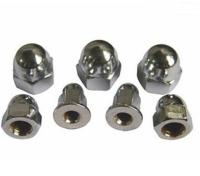 China One Piece Hexagon Domed Cap Nuts Galvanized Carbon Steel Din 1587 for sale