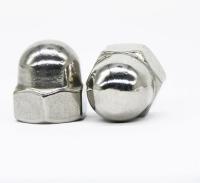 China One Piece Hexagon Domed Cap Nuts Galvanized Carbon Steel Din 1587 for sale