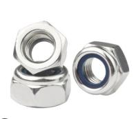 China hexagon  body  and  circle  head with DIN  931  standard   lock  nut  Metric Prevailing Torque  zinc  plated for sale