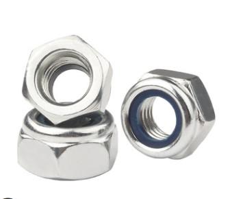 China hexagon  body  and  circle  head with DIN  931  standard   lock  nut  Metric Prevailing Torque  zinc  plated for sale