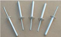 China GRADE  4.8  Carbon steel  Rivets Screws Blue& White Zinc for Fasteners DIN7337 for sale