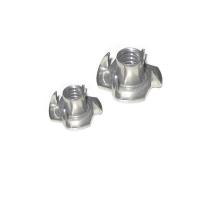 China 4.8/8.8 Grade Four Jaw Nut Carbon Steel Zinc Plain Four Jaw Din1624 for sale