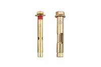 China galvanized Din Standard Hex Head 100mm M10 Sleeve Anchor bolts for sale