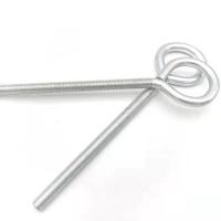 China Welded M6-M24 Eye Bolt Snap Hook Fastener Zinc Plated for sale