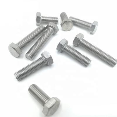 China high-quality Din 933 Carbon Steel Hot Dip Galvanized Hexagon Bolt Industrial Part M3-M56 for sale