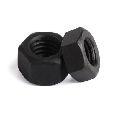 China M3-M64 Black Hex Head Bolts High Strength Carbon Steel Din 934 For Industrial Fasteners for sale