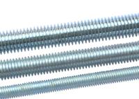 China Din 975 Carbon Steel Thread Rod Fasteners Blue Zinc Plated for sale