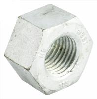 China M4 Hex Head Nuts Silver White Color Zinc Plated Steel Din 934 American Bsw Standard for sale