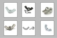 China Din 315 Steel Zinc Plated M8 Wing Nut / Butterfly Nut 4.8 8.8 Grade for sale