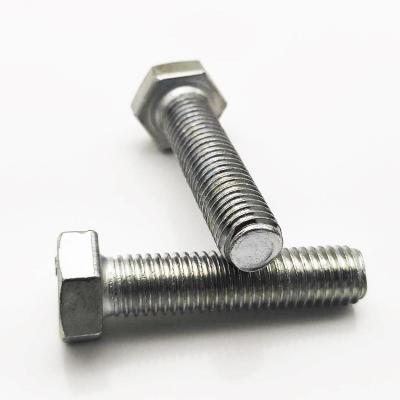 China Construction Use Carbon Steel Hex Bolt 4.8 Grade for sale