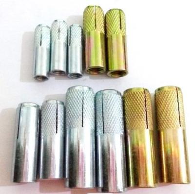 China 4.8 Grade Drop In Expansion Anchor M8 M12 Zinc Plated Unifix In Concrete for sale