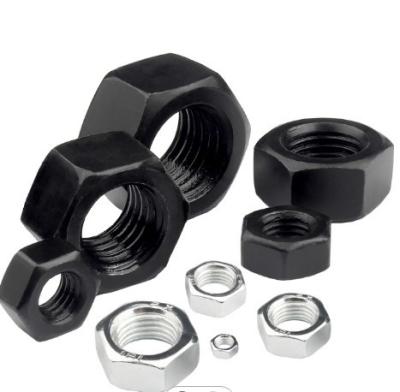 China Zinc Plated Din 934 Carbon Steel Hex Head Nuts Of 4.8 Grade Galvanized Buildings for sale