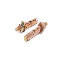 China Yellow Zinc Shark Fin Sleeve Bolt For Construction Field for sale