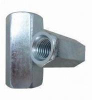 China Din 6334 M10 Long Hex Nut Galvanized  or HDG Hexagon Coupling Nuts for sale