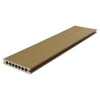 China Wood Grain Blue Gray Hollow Core Decking Composite 150x25mm Antisepsis for sale