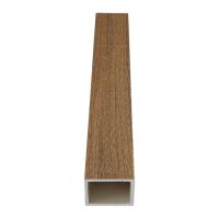 China Fast Shipping Worldwide Indoor WPC Timber Tube Fire Resistance for sale