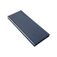 China Red Brown Hollow Composite Decking Floor 50% Wood Fibers High Strength for sale