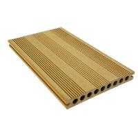 China Outdoor Cedar 2.2m Balcony Hollow Composite Deck Boards Waterproof Antisepsis Innocuous for sale