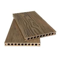 China 140*25mm Balconies Composite Decking Material Modern Waterproof for sale